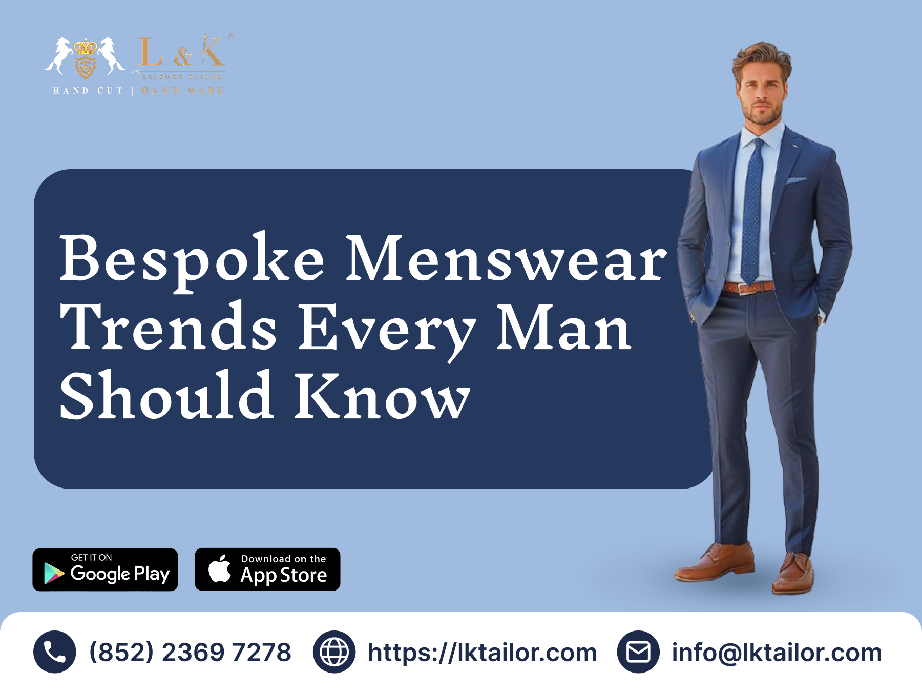 Bespoke Menswear Trends Every Man Should Know