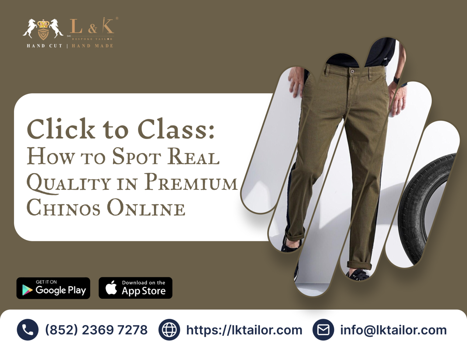 Click to Class: How to Spot Real Quality in Premium Chinos Online