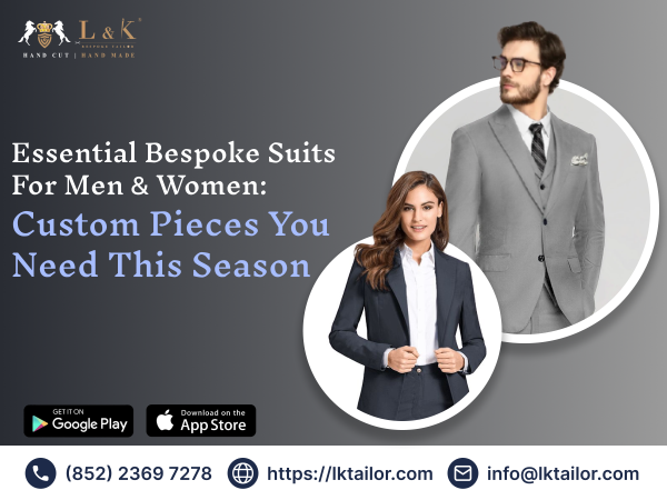 Essential Bespoke Suits for Men & Women: Custom Pieces You Need This Season