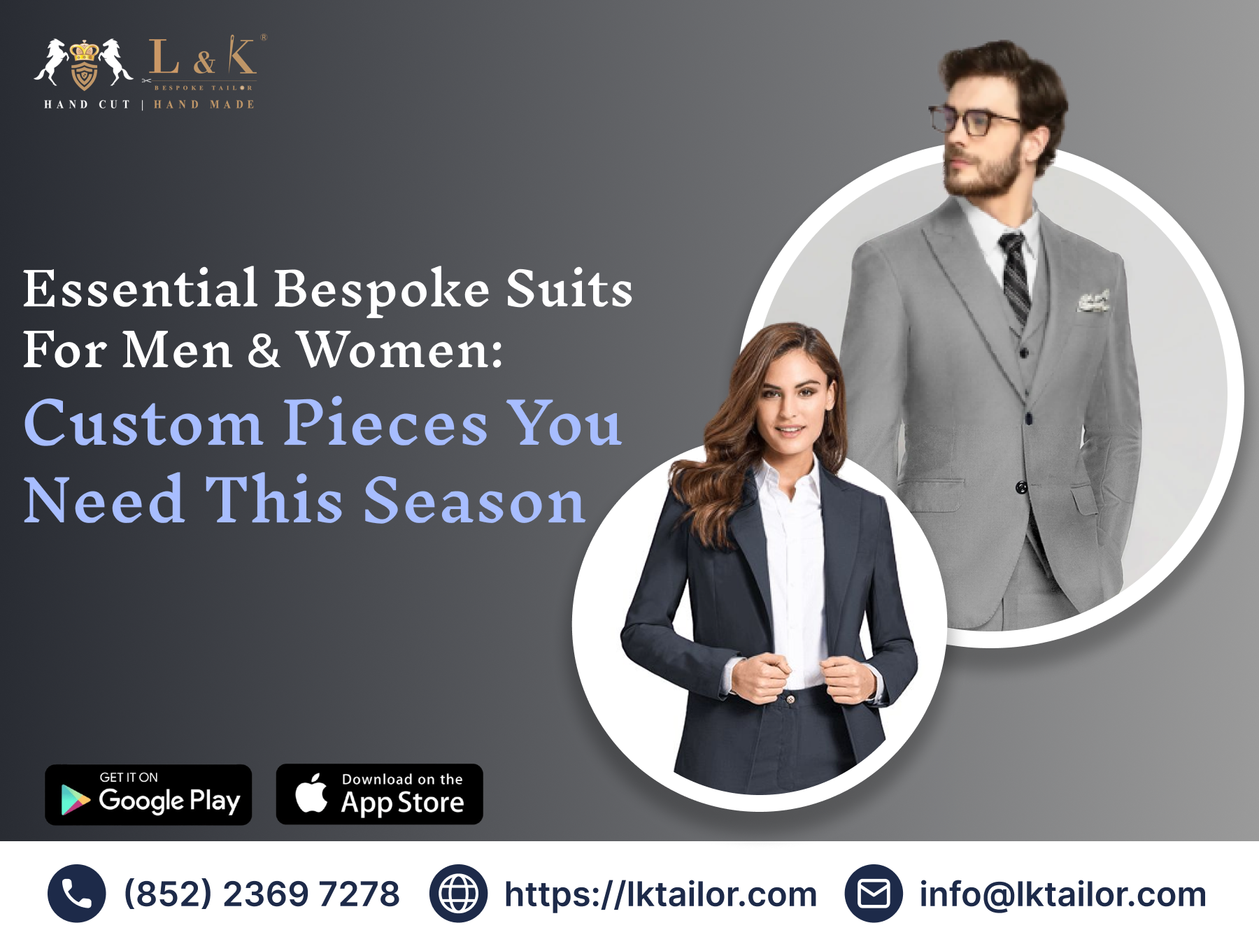 Essential Bespoke Suits for Men & Women: Custom Pieces You Need This Season