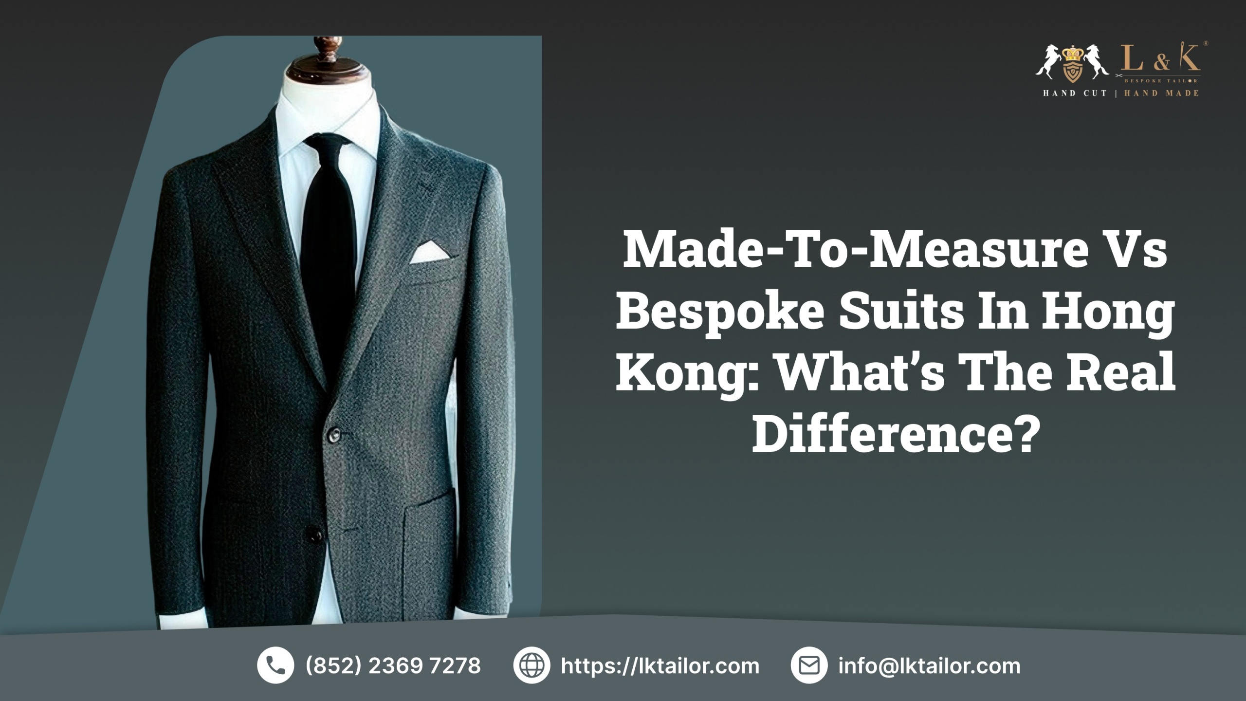 Made-to-Measure vs Bespoke Suits in Hong Kong: What’s the Real ...